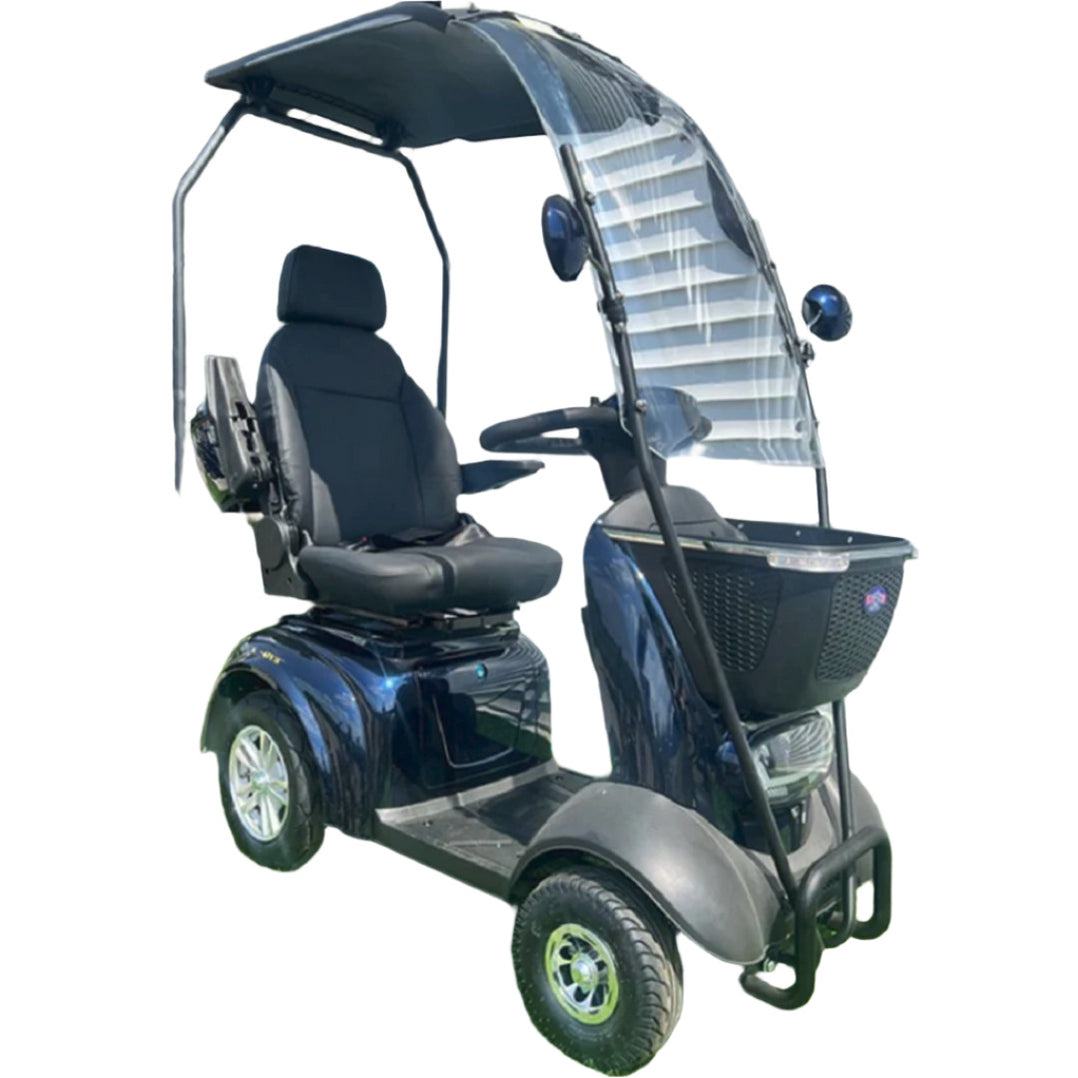 Ecolo Cycle, ET4 LX, Quadriporteur avec Toit (48 Volts) (500 Watts) (2 ...