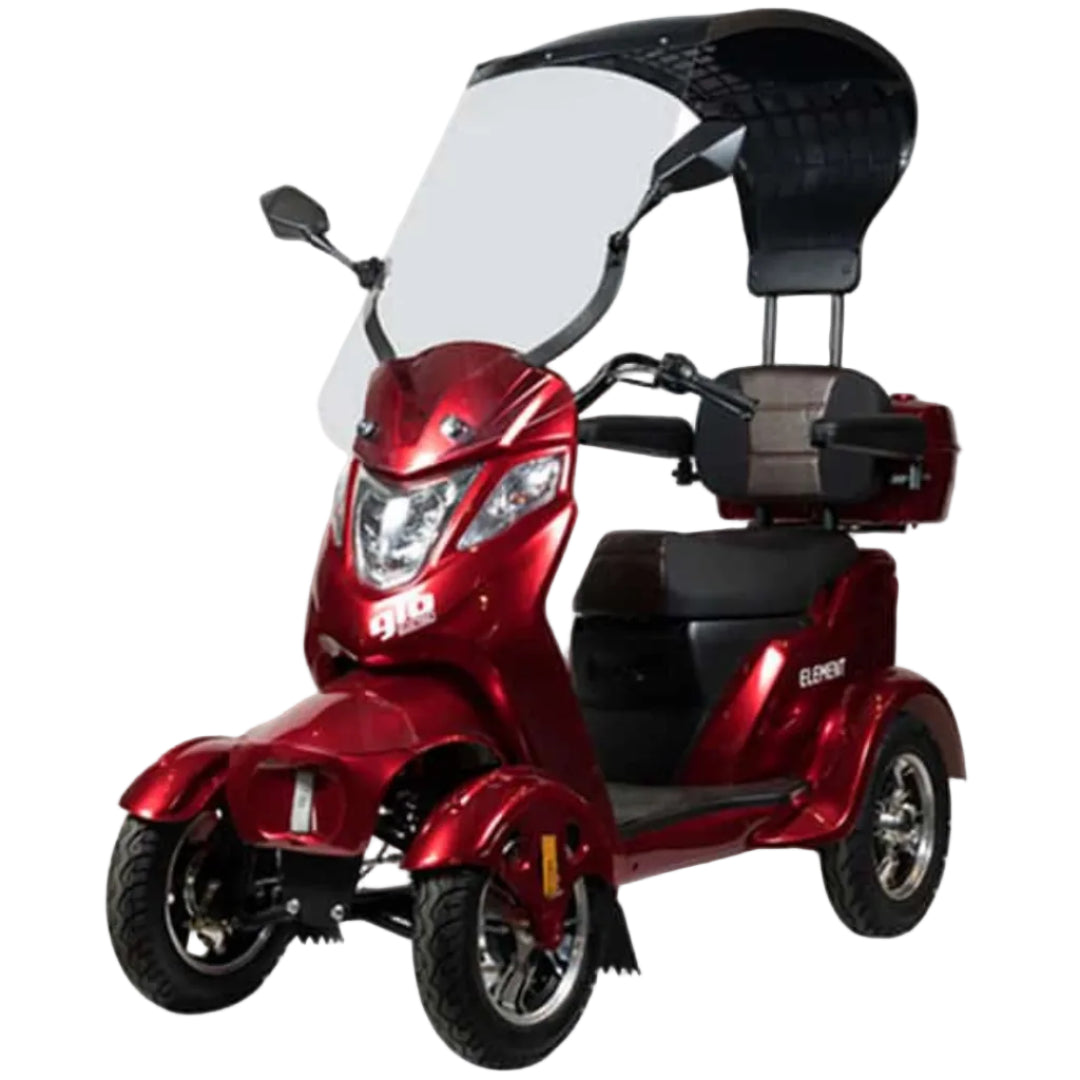 Gio, Element, Triporteur avec Toit (60 Volts) (20Ah) (600 Watts) (2 Pl ...