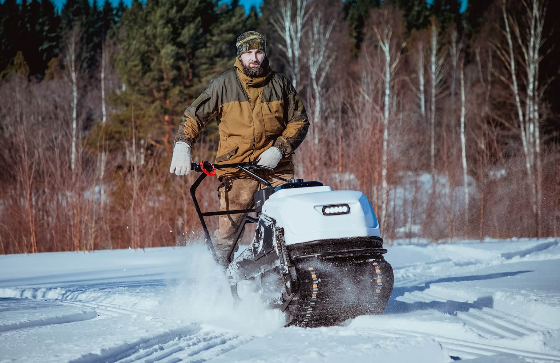 Tinger ATV, Tinger Dog, Motoneige à Essence (avec Moteur Lifan install ...