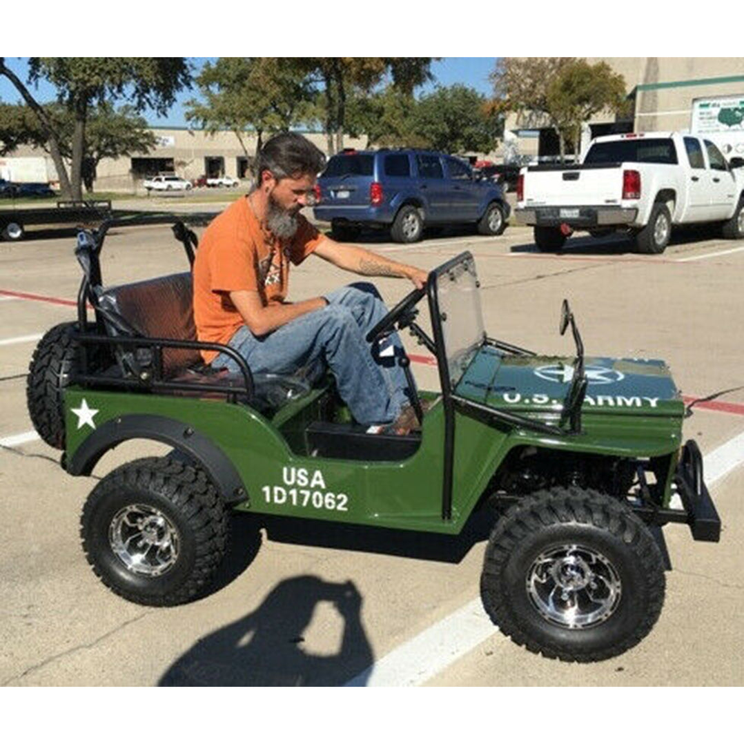 Mini Jeep (Willys Edition) (125cc) (4 Stroke) (2 Seats) (Semi-Auto ...